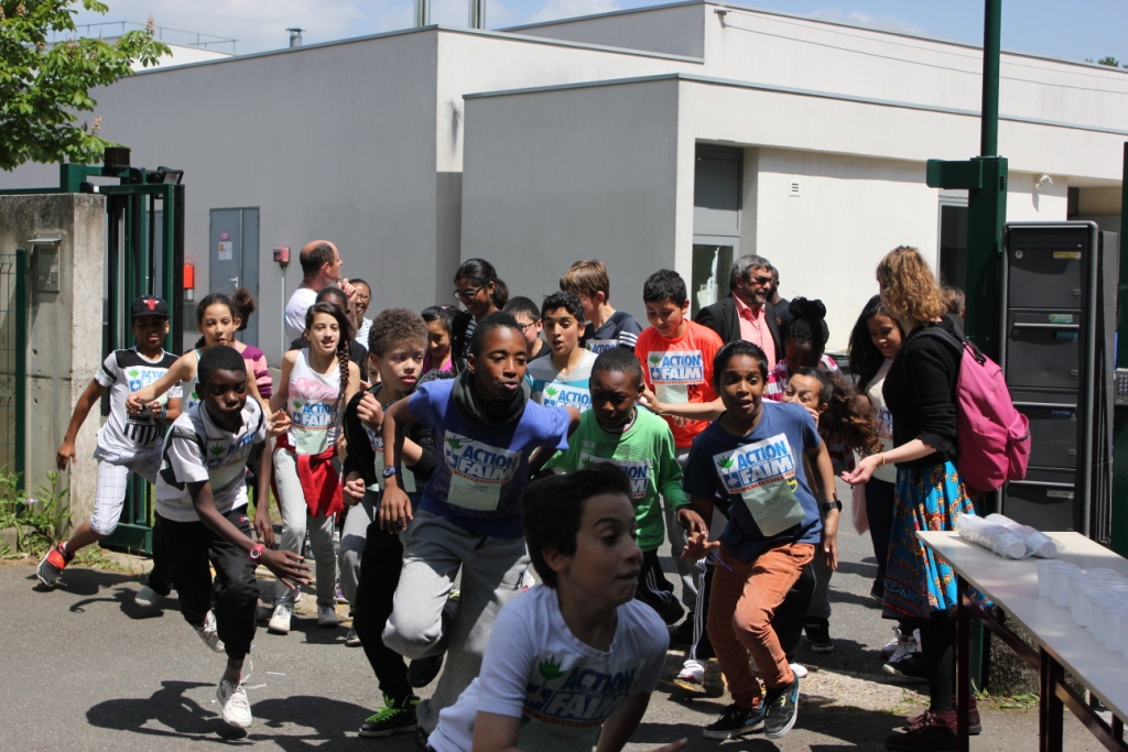 Course contre la Faim, édition 2016 – Collège Louis ARMAND