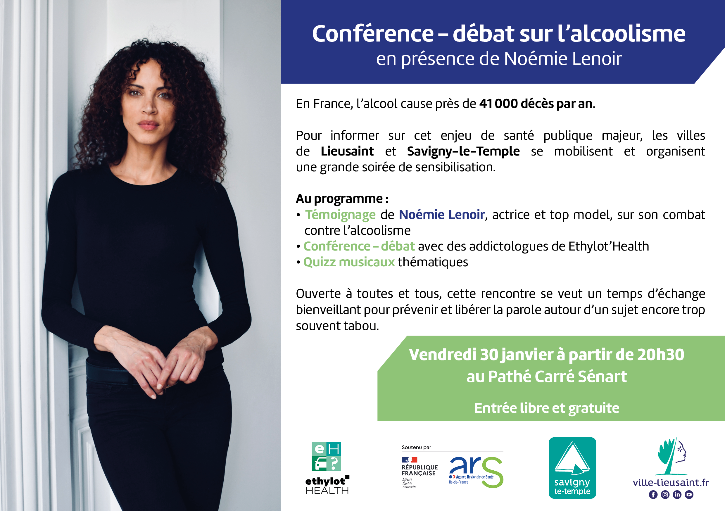 Soirée conférence-débat addictions le 30 janvier 2026 – Collège Louis ...